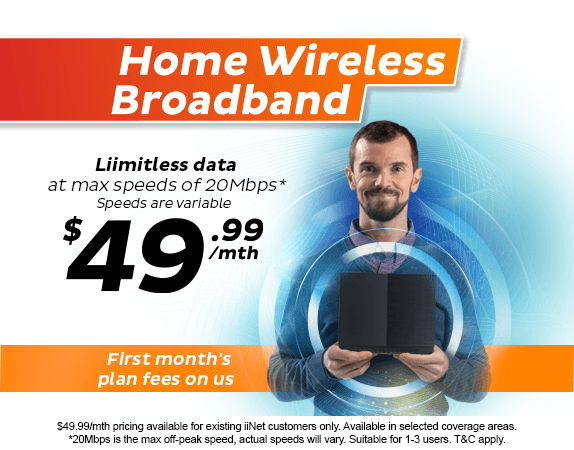 iiNet Home Wireless Broadband | Great Value NBN Alternative